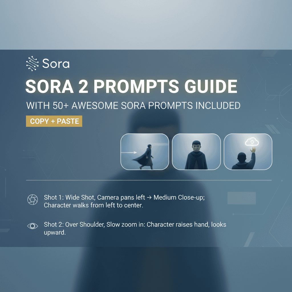 Sora 2 Prompts Guide with 50+ Awesome Sora Prompts Included (Copy ...